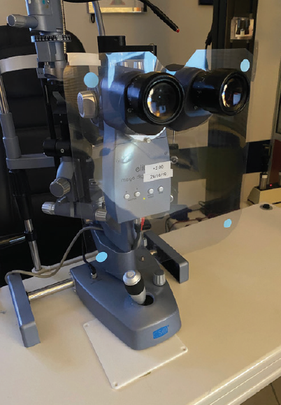 Slit Lamp Droplet Shield - Retina Today